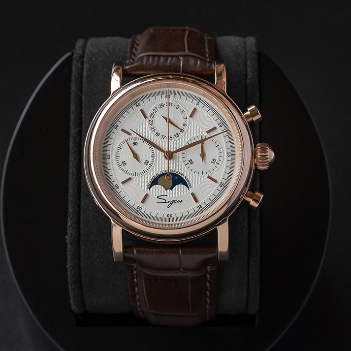 Sugess Watch MoonPhase Master SU1908GW/X – Sugess Official