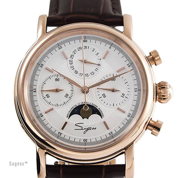 Sugess Watch MoonPhase Master SU1908GW/X – Sugess Official