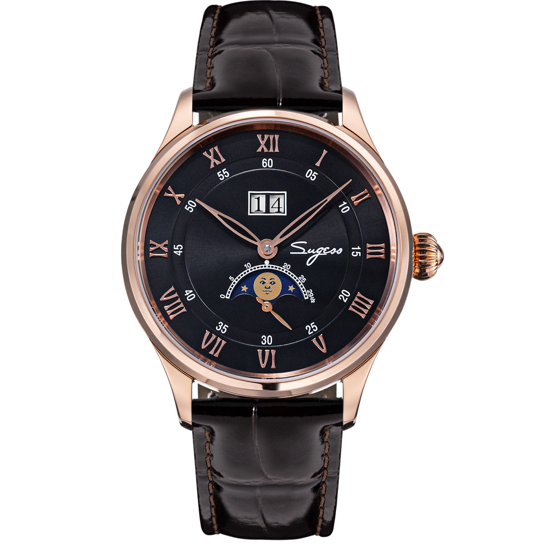Sugess Watch MoonPhase Master S437-2.RK – Sugess Official
