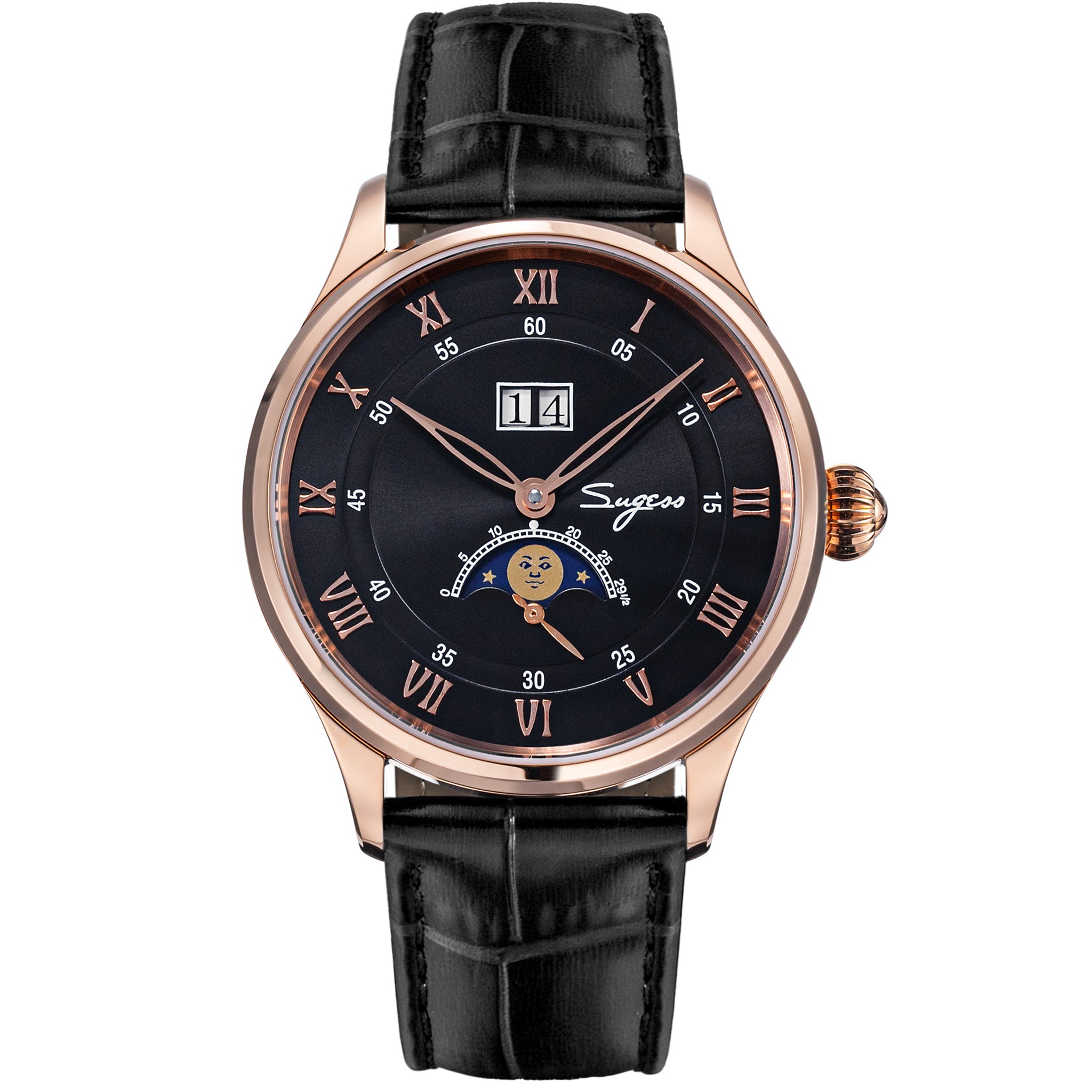 Sugess Watch MoonPhase Master S437-2.RK – Sugess Official