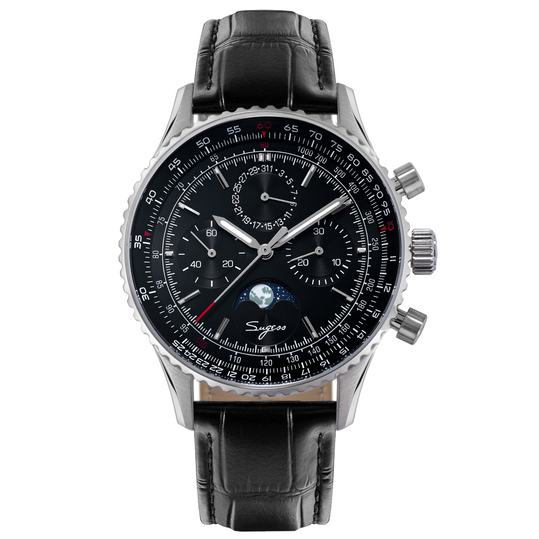 Sugess Watch MoonPhase Master S468.SK.K – Sugess Official